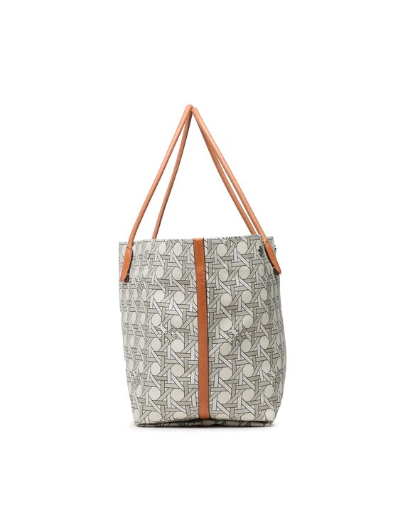 Tory burch canvas tote store