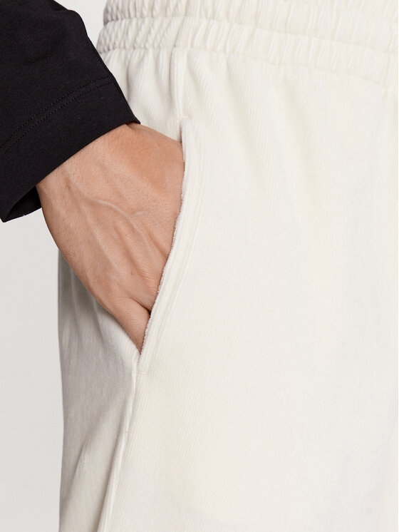 Hugo Teplákové kalhoty Velvet 50500471 Écru Relaxed Fit | Modivo.cz