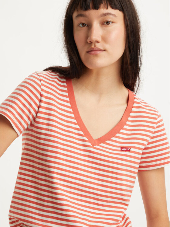 Levi's® T-shirt The Perfect 853410042 Narančasta Regular Fit | Modivo.hr