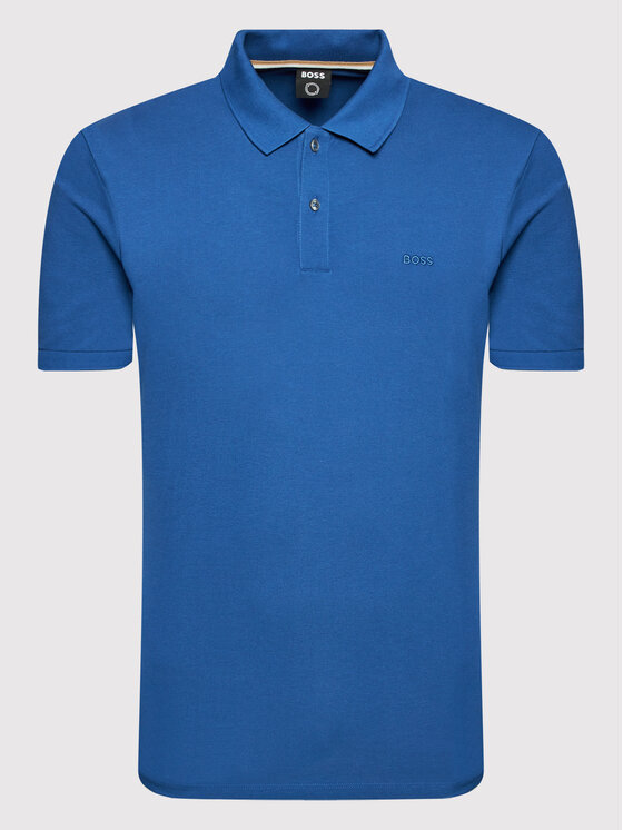 Boss Polokošile Pallas 50468362 Modrá Regular Fit | Modivo.cz