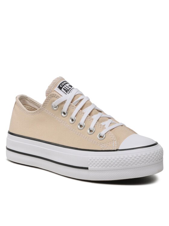 Converse Sportbačiai Chuck Taylor All Star Lift A03542C Smėlio | Modivo.lt