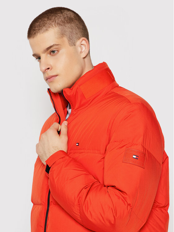 Tommy Hilfiger Dūnu jaka Stand MW0MW19659 Oranžs Regular Fit | Modivo.lv