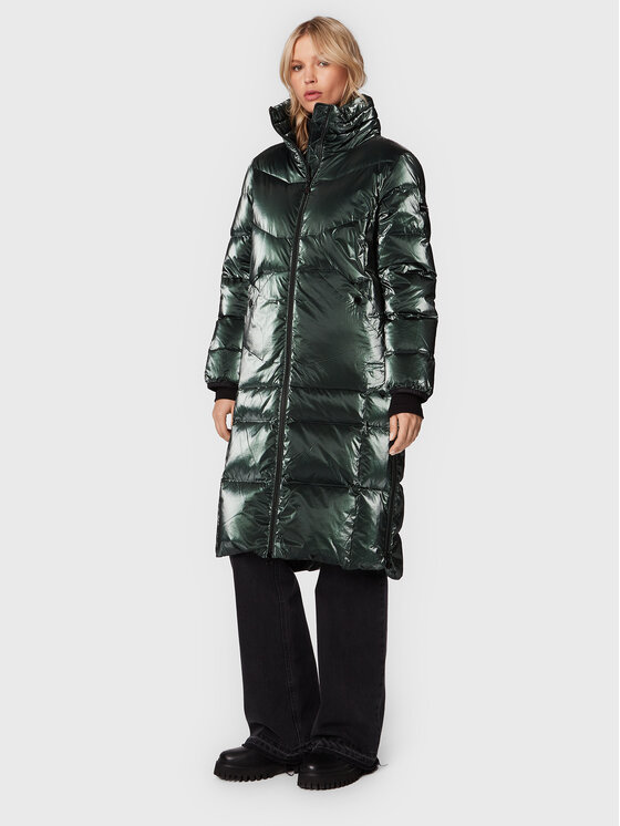 Frieda & Freddies Geacă din puf 8824 Verde Regular Fit | Modivo.ro