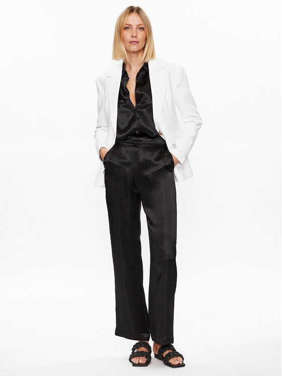 Gina Tricot Сако Mille 19190 Бял Regular Fit | Modivo.bg