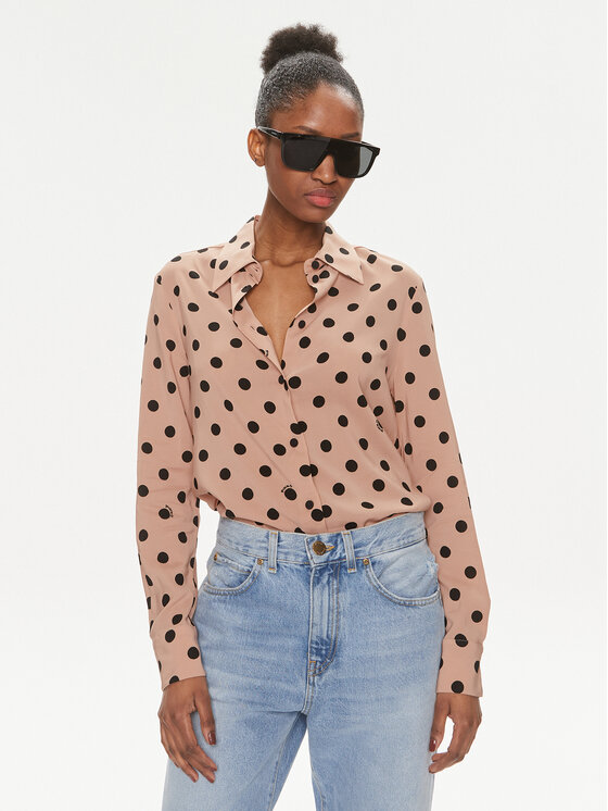 Pinko Hemd Samorzare 100121 A133 Beige Regular Fit | Modivo.de