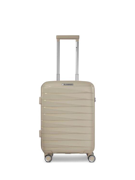 Franky Walizka kabinowa 301062 Beżowy | Modivo.pl
