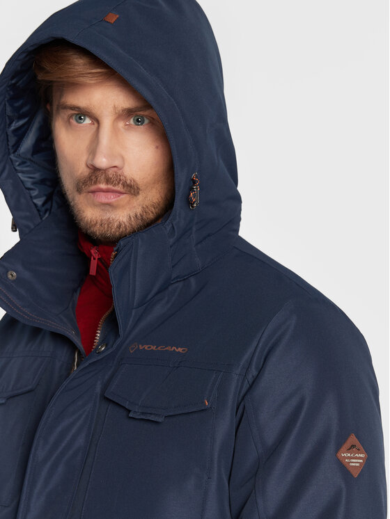 Volcano Prijelazna jakna J-Matrey M06096-W23 Tamnoplava Regular Fit ...