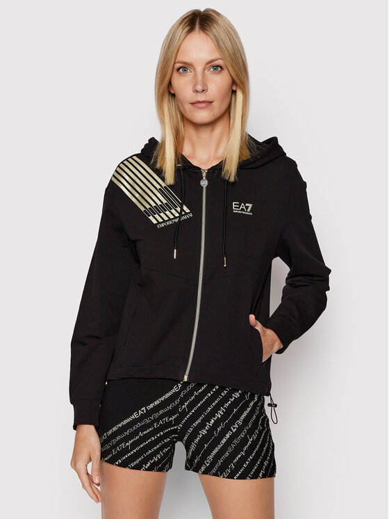 EA7 Emporio Armani Sweatshirt 3LTM24 TJCQZ 1200 Schwarz Regular Fit | Modivo.de