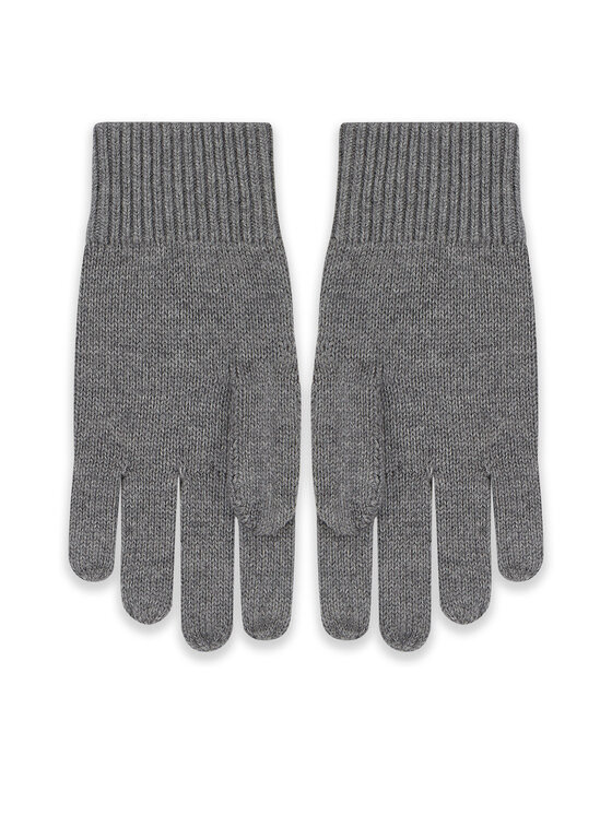 Tommy Hilfiger Mănuși pentru Bărbați Essential Flag Knitted Gloves AM0AM11048 Gri | Modivo.ro