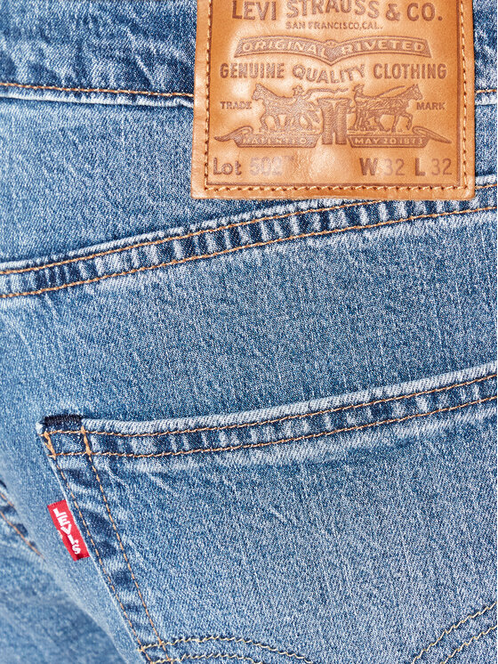 Levi's® Jeansy 502™ 29507-1293 Niebieski Taper Fit | Modivo.pl
