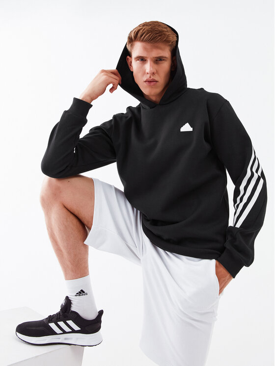 adidas Sweatshirt Future Icons 3-Stripes IC6710 Schwarz Regular Fit ...