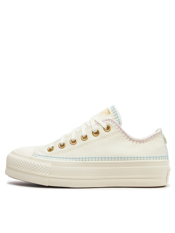 Converse Sneakers aus Stoff Chuck Taylor All Star Lift Platform Crafted ...