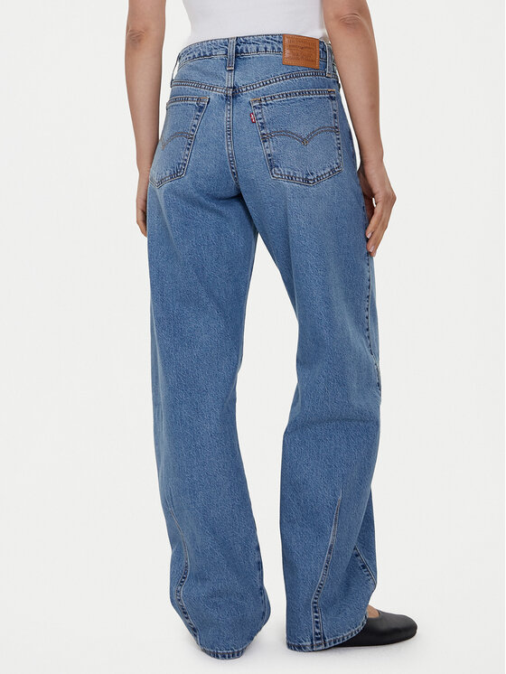 Levi's® Jeansy Dad Barrel 0039A-0002 Modrá Baggy Fit | Modivo.cz