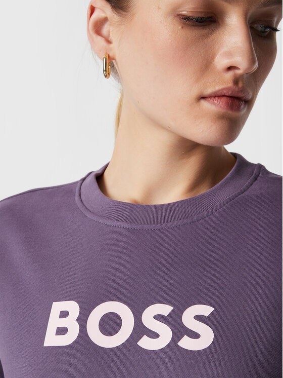 Boss Суитшърт C_Elaboss_6 50468357 Виолетов Regular Fit | Modivo.bg
