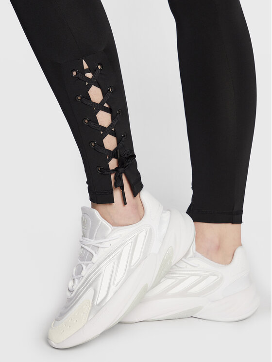 adidas Legginsy Always Original HK5077 Czarny Tight Fit | Modivo.pl