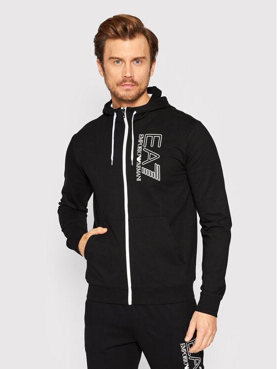 EA7 Emporio Armani Sweatshirt 3LPM53 PJ05Z 1200 Schwarz Regular Fit | Modivo.at