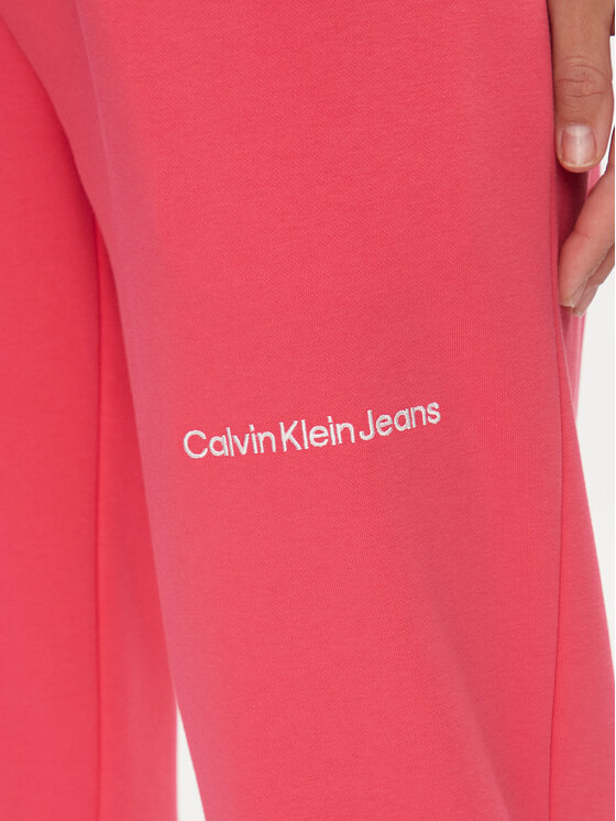 Calvin Klein Jeans Pantalon jogging J20J220675 Rose Relaxed Fit | Modivo.fr