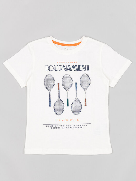 Zippy T-Shirt ZKBAP0303 23008 Weiß Regular Fit | Modivo.de