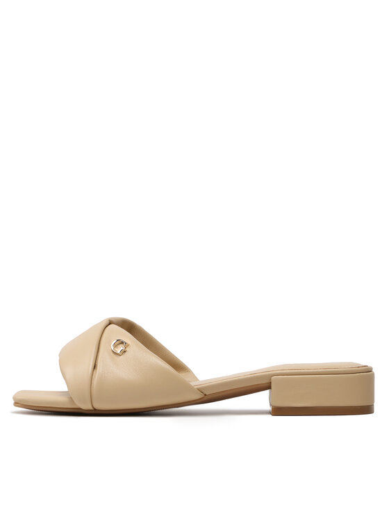 Guess Šľapky Albert FL6ABR LEA03 Béžová | Modivo.sk