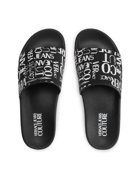 Versace Jeans Couture Natikače 74YA3SQ4 Crna | Modivo.hr