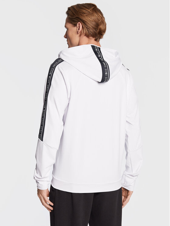 Boss Sweatshirt Sicon Gym 50472367 Weiß Regular Fit | Modivo.de