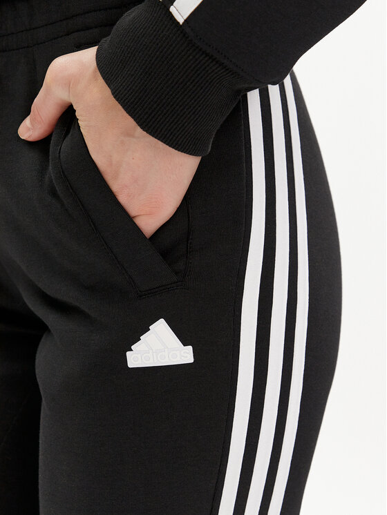 adidas Spodnie dresowe Future Icons 3-Stripes IN9479 Czarny Regular Fit ...