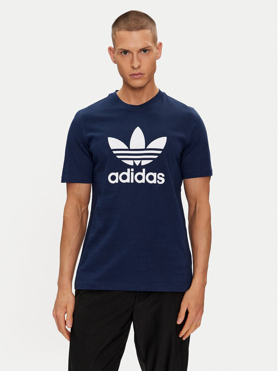 adidas T-Shirt Adicolor Classics Trefoil T-Shirt IA4814 Dunkelblau ...