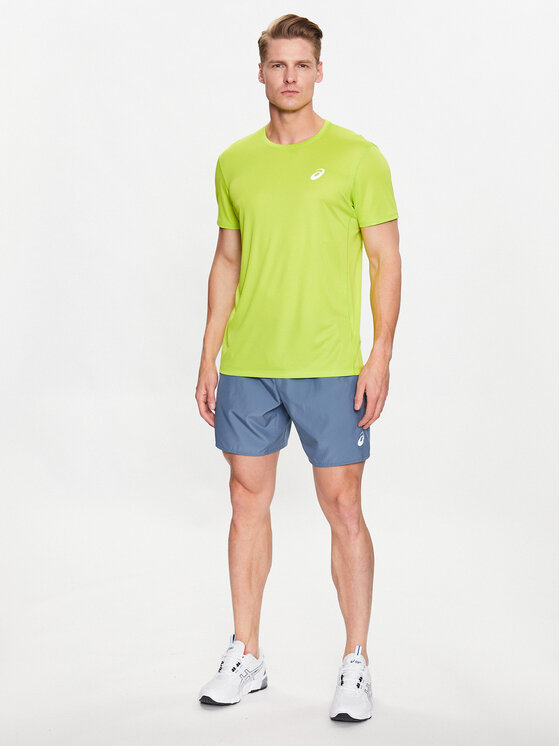Asics Tricou tehnic Core 2011C341 Verde Regular Fit | Modivo.ro
