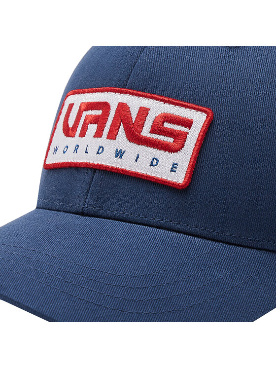 Vans Cap Worldwide Structured VN0A7PQALKZ1 Dunkelblau | Modivo.de