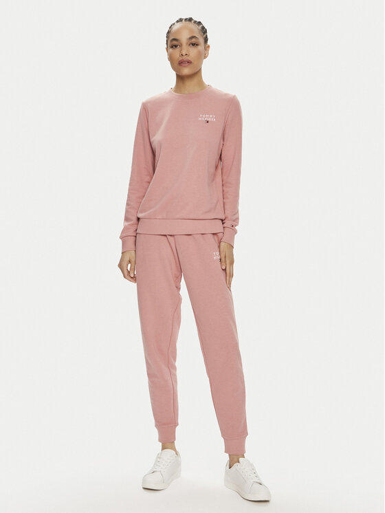 Tommy Hilfiger Jogginghose Uw0uw04522 Rosa Regular Fit Modivo De