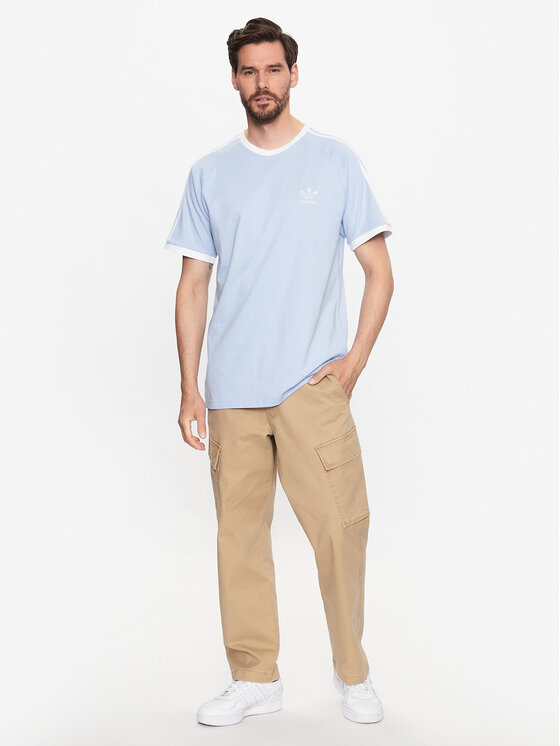 adidas T-Shirt Adicolor Classics 3-Stripes T-Shirt IA4844 Himmelblau ...