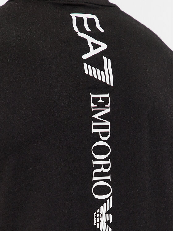 EA7 Emporio Armani T-Shirt 8NPT18 PJ02Z 1200 Schwarz Regular Fit | Modivo.de