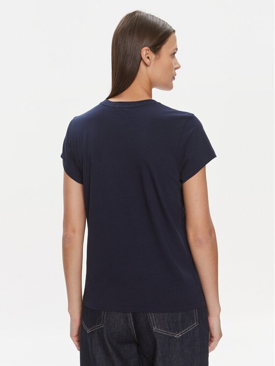 Polo Ralph Lauren T-Shirt 211898698006 Σκούρο μπλε Regular Fit | Modivo.gr