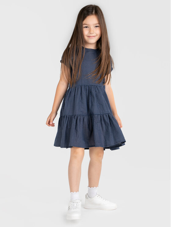 Coccodrillo Rochie de zi ZC2128201BSG Bleumarin Regular Fit | Modivo.ro