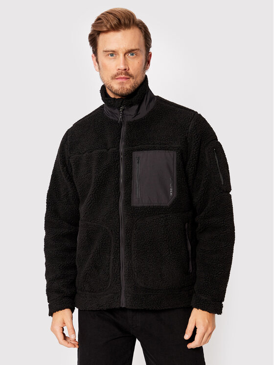 Woodbird Pārejas jaka Josh Stamp 2236-910 Melns Regular Fit | Modivo.lv
