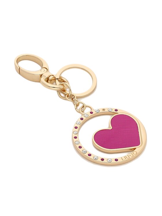 Liu Jo Брелок Key Ring Heart AA3126 A0001 Золотий | Modivo.ua