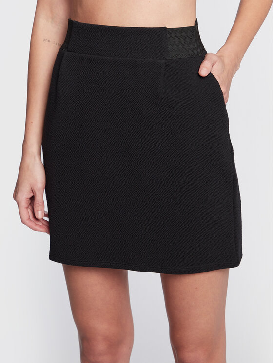NAF NAF Мини пола Maillard Uni DNJ5Z Черен Regular Fit | Modivo.bg