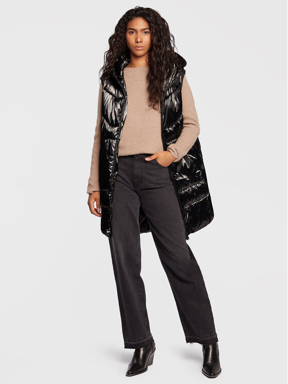 Frieda & Freddies Kamizelka 8508 Czarny Regular Fit | Modivo.pl