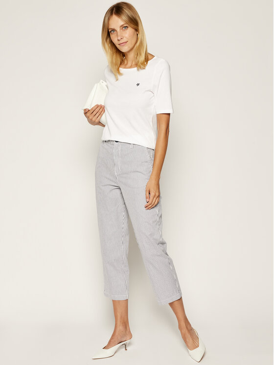 Marc O'Polo T-Shirt B01 2183 51159 Biały Regular Fit | Modivo.pl