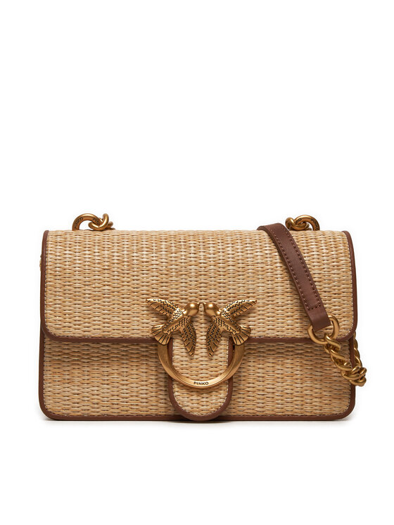 Pinko Τσάντα Love One Mini Light Cl PE 24 PLTT 103335 A1RQ Μπεζ | Modivo.gr