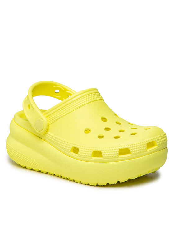 Crocs Pantoletten Classic Crocs Cutie Clog K 207708 Gelb | Modivo.de