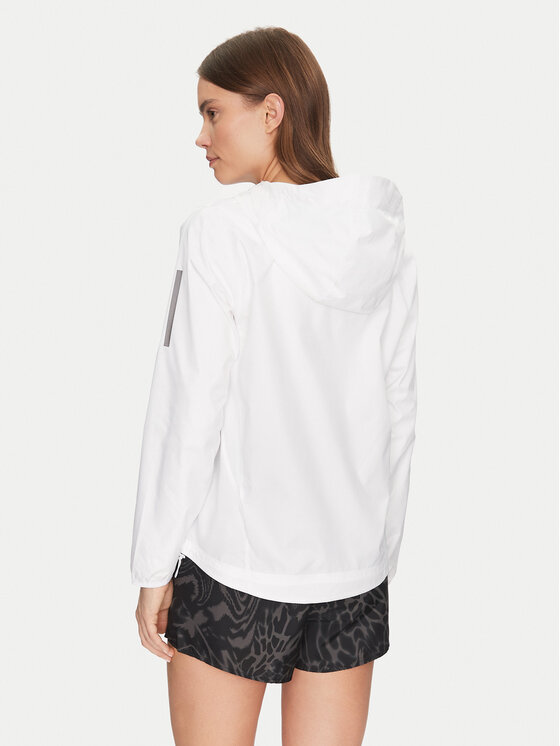 adidas Geacă pentru alergare Own The Run IK7445 Alb Regular Fit | Modivo.ro