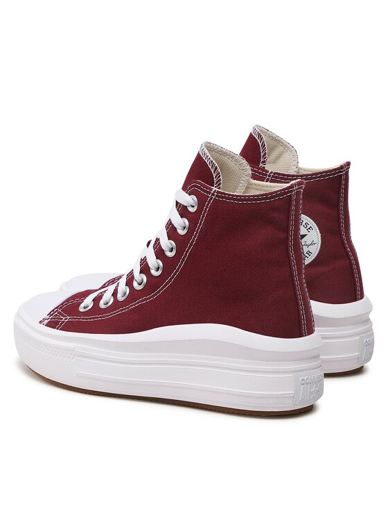 Converse Trampki Ctas Move Hi A02430C Bordowy | Modivo.pl