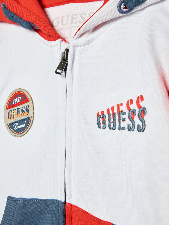 Guess Jogginganzug N2GG00 KA6R0 Weiß Regular Fit | Modivo.de