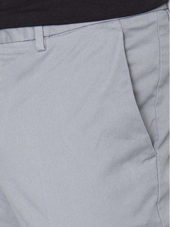 Boss Chino kalhoty Kaito1 50487966 Šedá Slim Fit | Modivo.cz