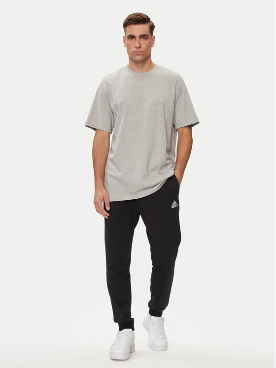 adidas T-Shirt ALL SZN IC9789 Szary Loose Fit | Modivo.pl