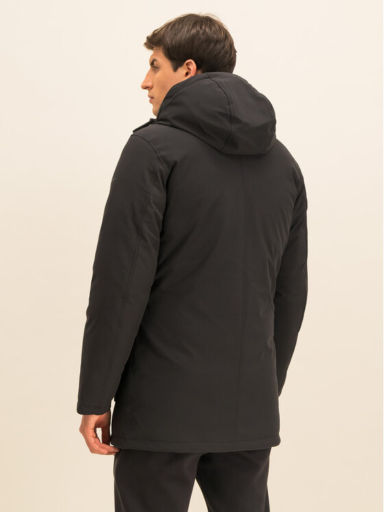 Champion Geacă de iarnă Hooded 213551 Negru Regular Fit | Modivo.ro