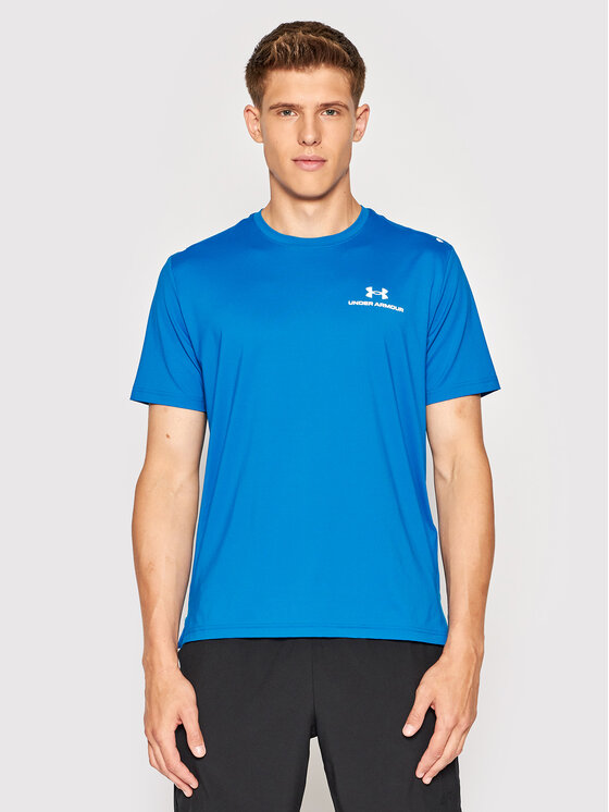 Under Armour T-Shirt Ua Rush Energy 1366138 Niebieski Loose Fit | Modivo.pl