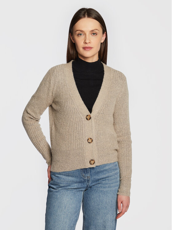 b.young Kardigāns Nora 20808923 Bēšs Regular Fit | Modivo.lv
