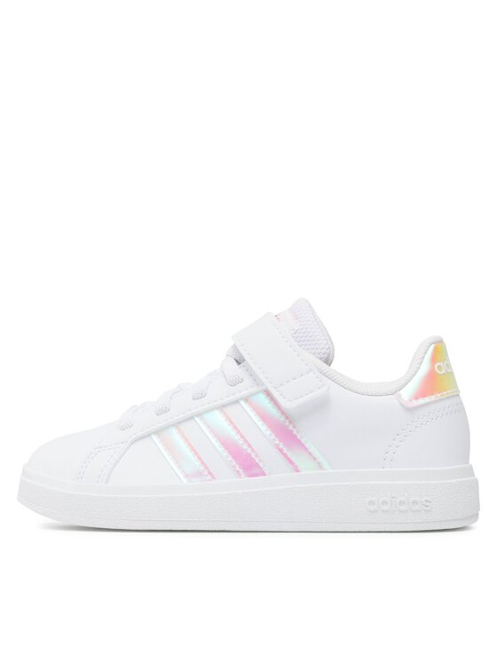 adidas Sneakers Grand Court Lifestyle Court Elastic Lace and Top Strap ...